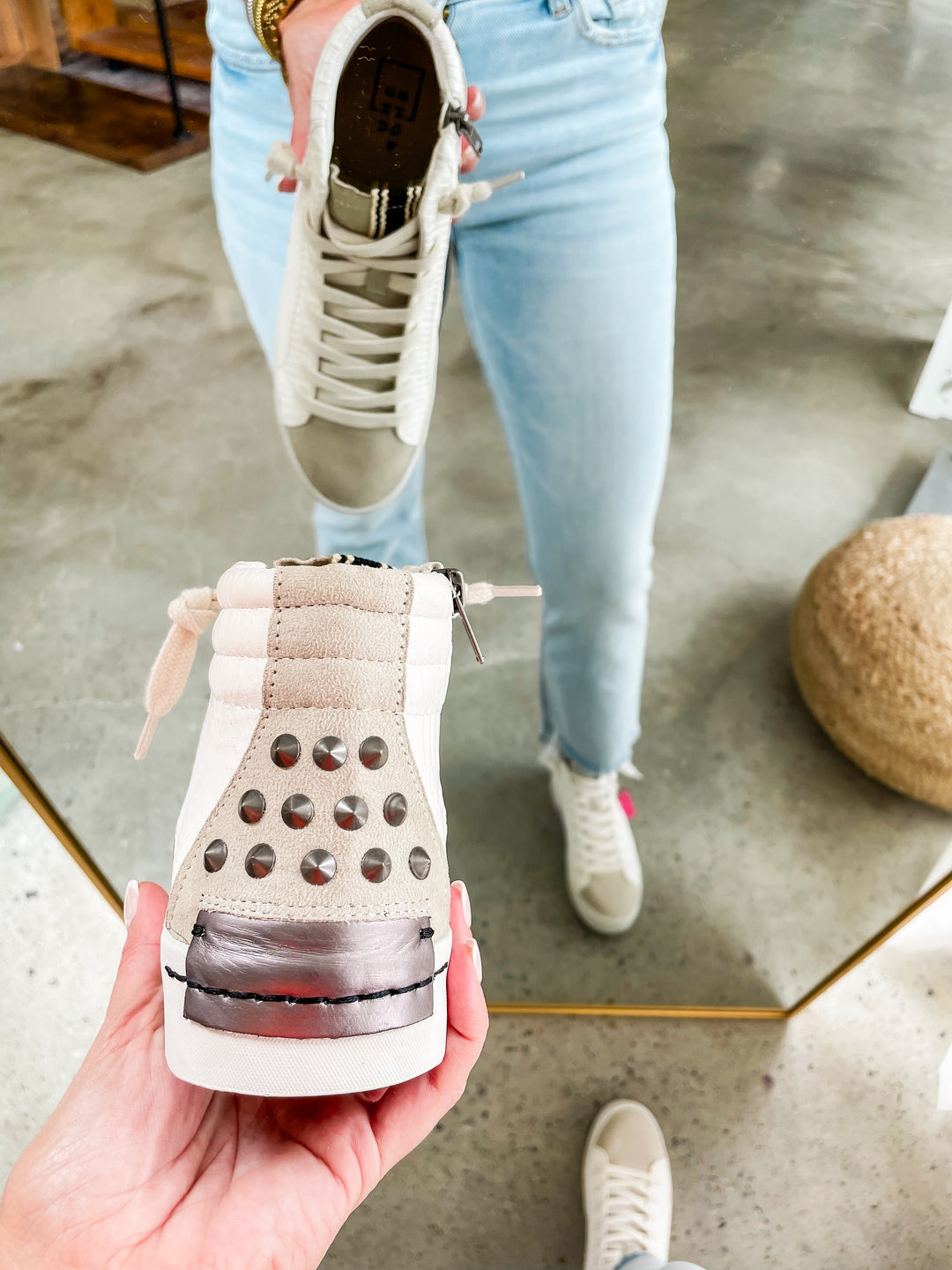 Reese High-Top Sneaker – Sparkle Tallahassee