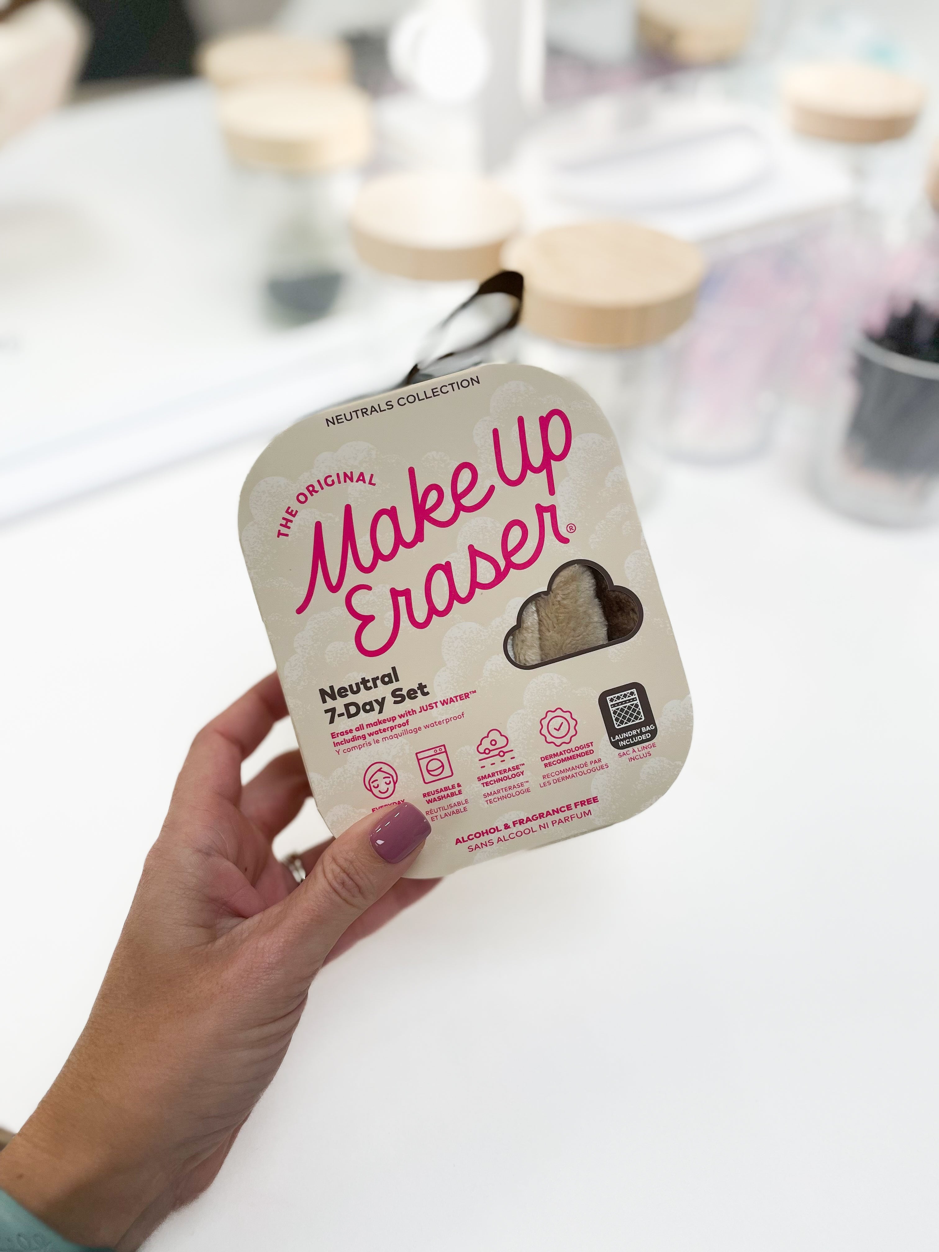 Neutral 7-Day MakeUp Eraser Set – Sparkle Tallahassee